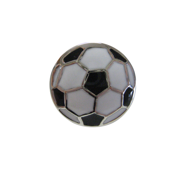 Kiola Designs | Accessories | Soccer Ball Lapel Pin | Poshmark